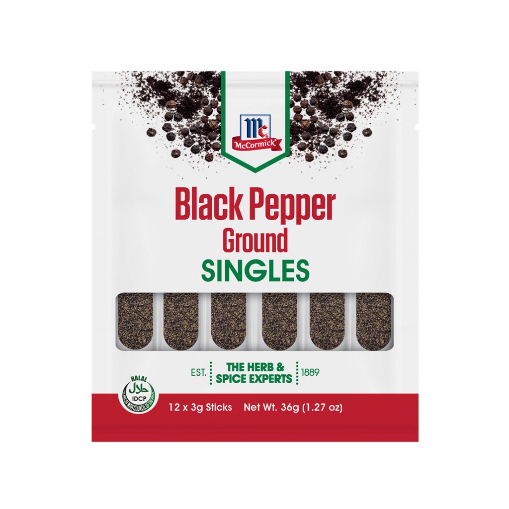 McCormick Black Pepper Ground 3g | Sysu International Inc.