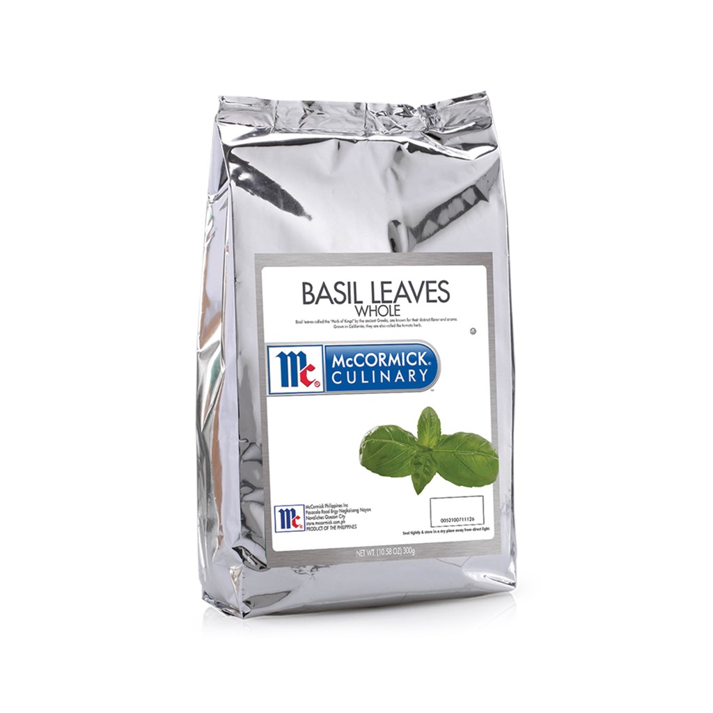 McCormick Basil Leaves Whole 300g | Sysu International Inc.